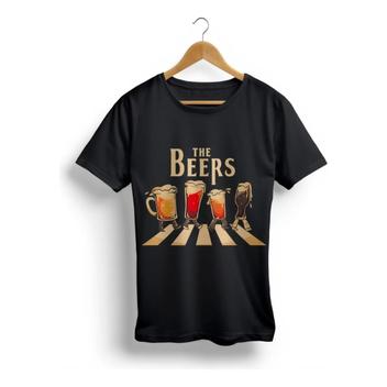 Camisa Urbana Beers Estilo Casual Moderno Confortavel Unissex Leve ...