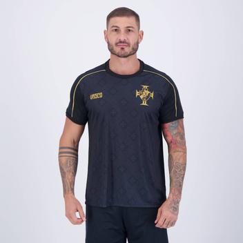 Camisa Vasco Dawn Preta - Braziline - Camisa de Time - Magazine Luiza