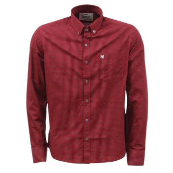 Camisa Xadrez Manga Longa Vermelha e Preto Cowboy Winner 36901 - Camisa ...