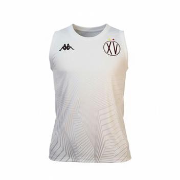 Camisa XV de Piracicaba Kappa 2026 Regata Nuuk Branco - Masculino ...