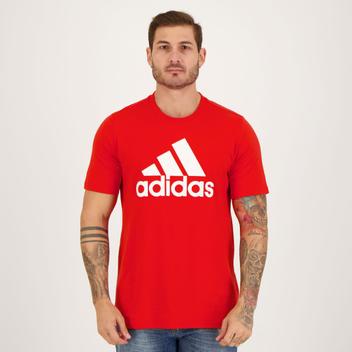 Camiseta Adidas Logo III Vermelha - Camisa e Camiseta Esportiva ...