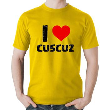 Camiseta Algodão I love cuscuz - Foca na Moda - Camiseta Masculina ...
