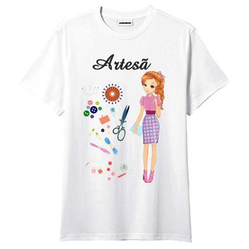 Camiseta Artesã Artesanato Modelo 2 - King of Print - Camiseta Feminina ...