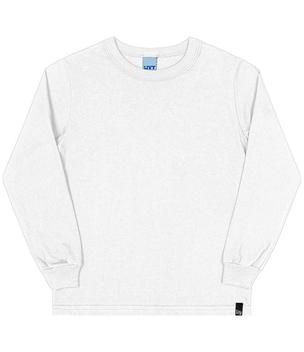 Camiseta Básica Manga Longa Menino Branco - Livy - Camiseta Infantil ...
