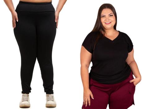 Camiseta De Malha Feminina Academia Blusinhas Blusa Básica Plus Size E ...