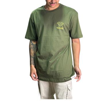 Camiseta Diamond Mini Og Script Tee - Verde Militar - Diamond Supply - Camisa e Camiseta ...