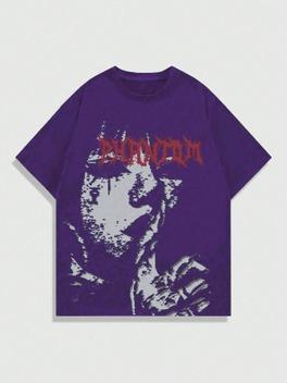 Camiseta Em Algodão Masculina e Feminina Estampa Phantom Anime Vintage ...