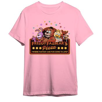Camiseta Fnaf Freddy Fazbear's Pizza Fantasy And Fun Game - Abstract ...
