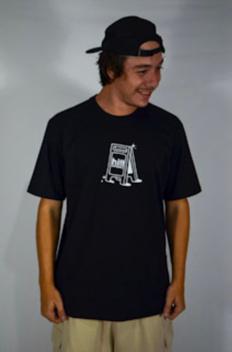 Camiseta Hift Hfc20 Placa Preto Preto - Camiseta Masculina - Magazine Luiza