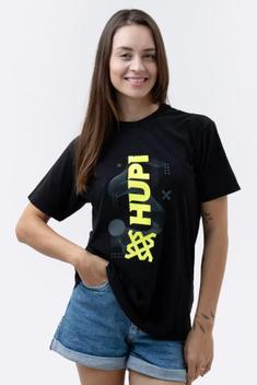 Camiseta HUPI Casual Preta HUPI Logo - Outros Moda - Magazine Luiza