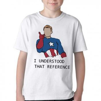 Camiseta Infantil ou adulto Capitão América entendi a referência Blusa ...