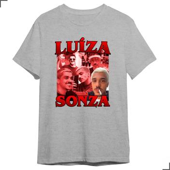 Camiseta Luísa Moedas Meme Chico Sonza Viral Romance Herói - Asulb ...