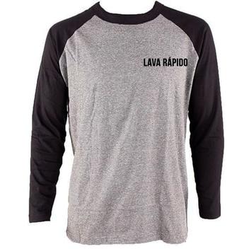 Camiseta manga longa rápido uniforme profissional blusa - Genérico ...