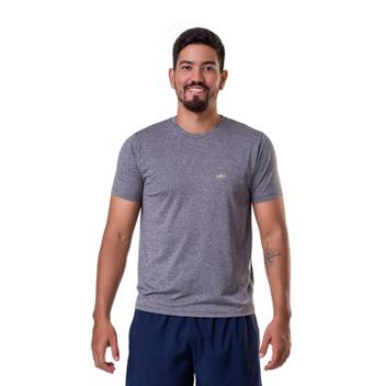 Camiseta masculina em dry fit azul mescla marca elite leve - Camisa e ...