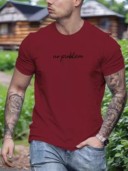 Camiseta Masculina Estampa No Problem Sem Problema Estilo - Use ...