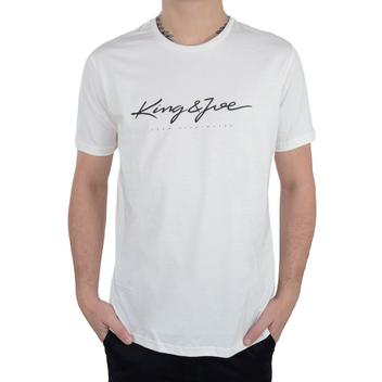 Camiseta Masculina King&Joe MC Logomania Off White - CA23005 - Camiseta ...