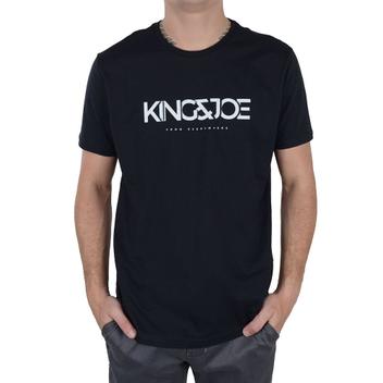 Camiseta Masculina King&Joe MC Logomania Preta - CA23009 - Outros Moda ...