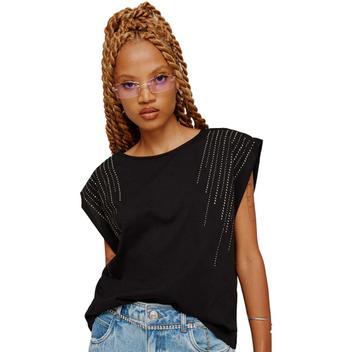 Camiseta Myft Muscle Shine Preto Feminino - My Favorite - Camiseta ...