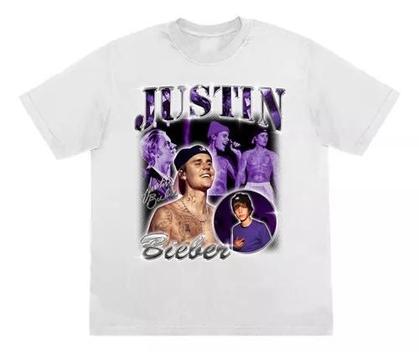 Camiseta Oficial Justin Bieber - Unissex, Adquira Já! - Loja Dinka ...