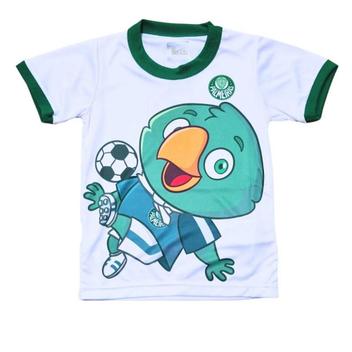 Camiseta Palmeiras Infantil Mascote Oficial - Revedor - Camisa de Time ...