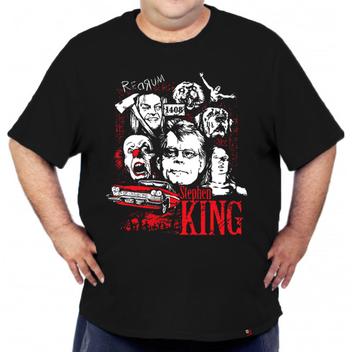 Camiseta Plus Size Stephen King Filme Terror It A Coisa Geek - King of ...