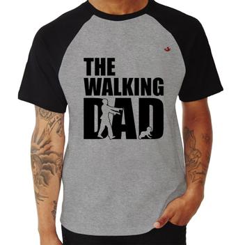 Camiseta Raglan The Walking Dad Paródia Meme - Foca na Moda - Camiseta ...