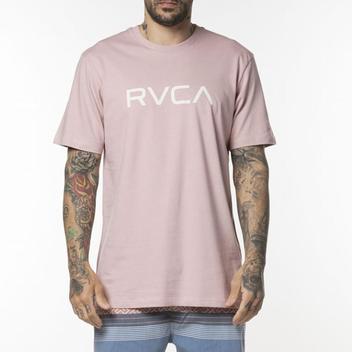 Camiseta RVCA Big RVCA Colors WT24 Masculina Rosa Claro - Camisa e ...