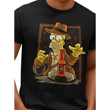 Camiseta simpsons - indiana duff - 6 - DOM KINGS - Camiseta Feminina ...