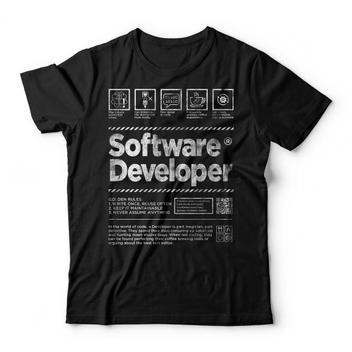 Camiseta Software Developer Studio Geek - Outros Moda e Acessórios ...