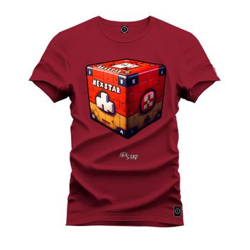 Camiseta T-Shirt Unissex Eestampada Algodão Cubo Alerta - Nexstar ...