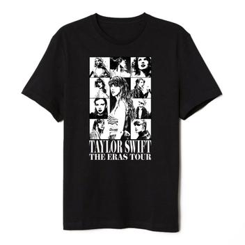 Camiseta Taylor Swift Preto e Branca The Eras Tour - Fenix camisetas ...