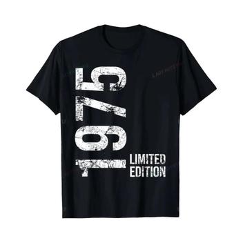 Camiseta Vintage 50 Anos - Aniversário de 1975 - Unissex - Festa e ...
