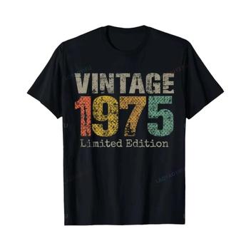 Camiseta Vintage 50 Anos - Aniversário de 1975 - Unissex - Festa e ...