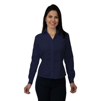 Camisete Feminina manga longa em Grafil - Demorgan Uniformes - Camisete ...