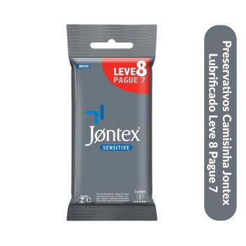 Camisinha Jontex Lubrificado Leve 8 Pague 7 - Preservativo - Magazine Luiza