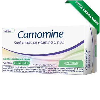Camomine C Baby (210)- 20 Caps - NoBrand - Ômega 3 / Óleo de Peixe ...