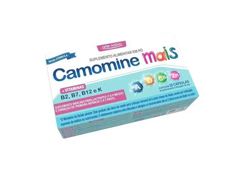 Camomine Mais C/20 Cápsulas - Arte Nativa - Fitoterápicos - Magazine Luiza