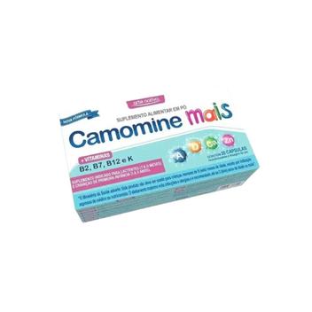 Camomine Mais - Vit. A, D, C, ZN C/ 20 Cáps - Arte Nativa ...