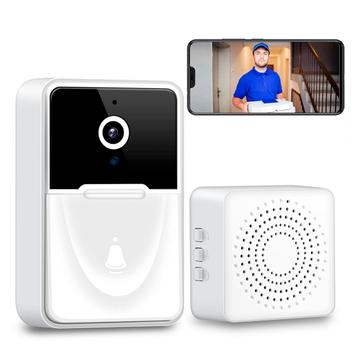 Campainha Eletrônica Com Câmera HD Wi-fi Porta Inteligente - SEGURANÇA ...