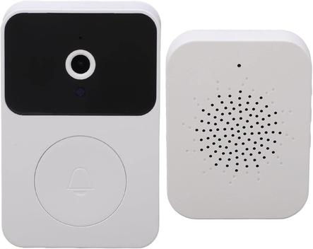 Campainha Inteligente com Câmera WiFi Sem Fio: Visualização em Tempo ...