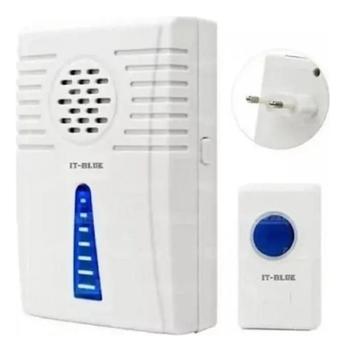 Campainha Sem Fio de longo alcance até 100 metros SD-175A 32 sons tomada Bivolt - It-Blue ...
