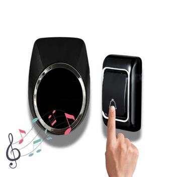 Campainha Wireless Residencial Premium Bivolt 32 Toques Diferentes ...