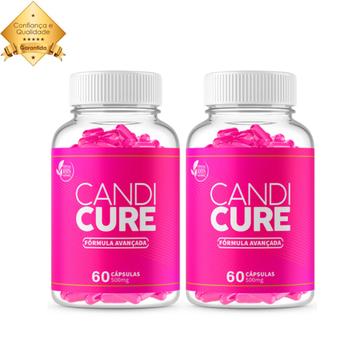 Candicure 2 potes 60 cáps Original - candi cure - Fitoterápicos ...