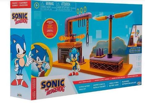 Candide Boneco Sonic The Hedgehog Clássico Flying Battery - Bonecos ...