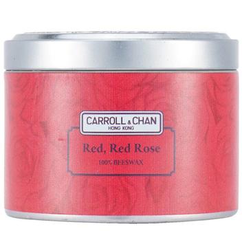 Candle Carroll & Chan 100% cera de abelha com aroma de rosa vermelha vermelha - Carroll & Chan ...