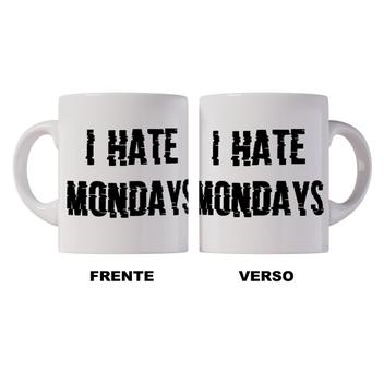 Caneca 325ml Engraçadas I Hate Monday - LARANJA E MIMOS - Caneca ...