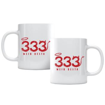 Caneca 333 Meio Besta Studio Geek - Caneca - Magazine Luiza