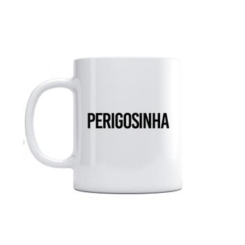 Caneca Branca Perigosinha - 350 Ml - Use Dmnd - Caneca - Magazine Luiza