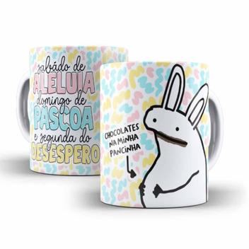 Caneca Cerâmica Humot Flork Pascoa Presente Barato 10759 - Los ...