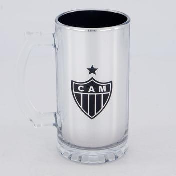 Caneca Chopp Atlético Mineiro Vidro Metálico - Brasfoot - Caneca de Cerveja - Magazine Luiza